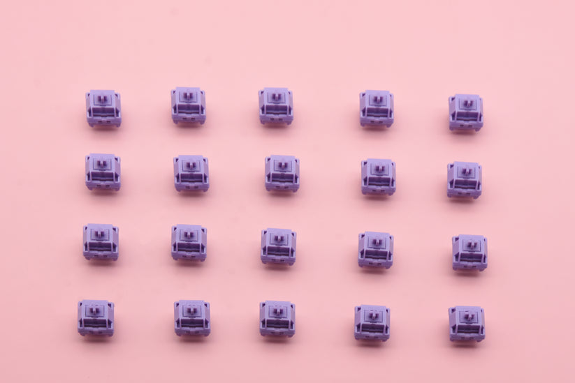 HMX Sillyworks Hyacinth V2U Linear Switches (10pcs) - Factory Lubed for ...