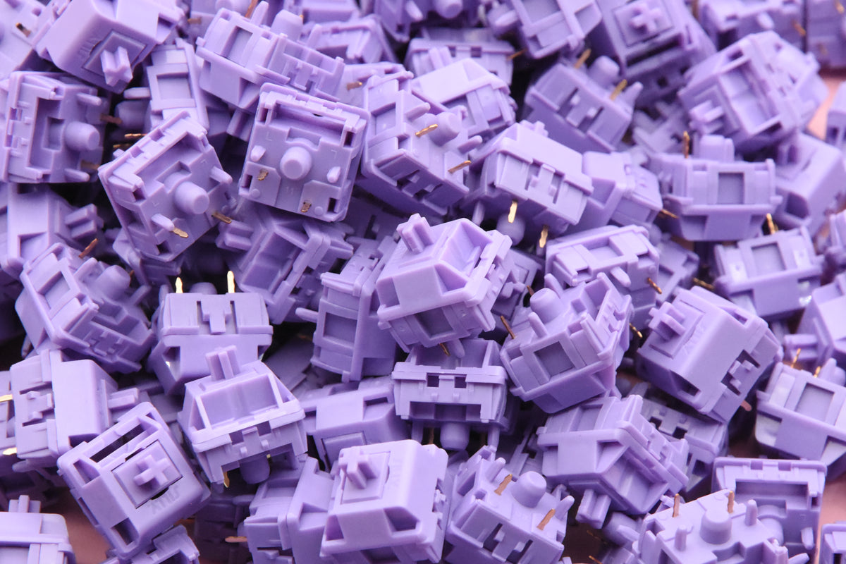 HMX Sillyworks Hyacinth V2U Linear Switches (10pcs) - Factory Lubed for ...