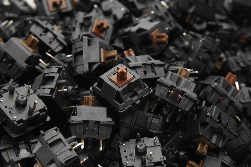 Pre-Retooled Vintage Cherry MX Black Switches (110pcs): Classic Feel ...