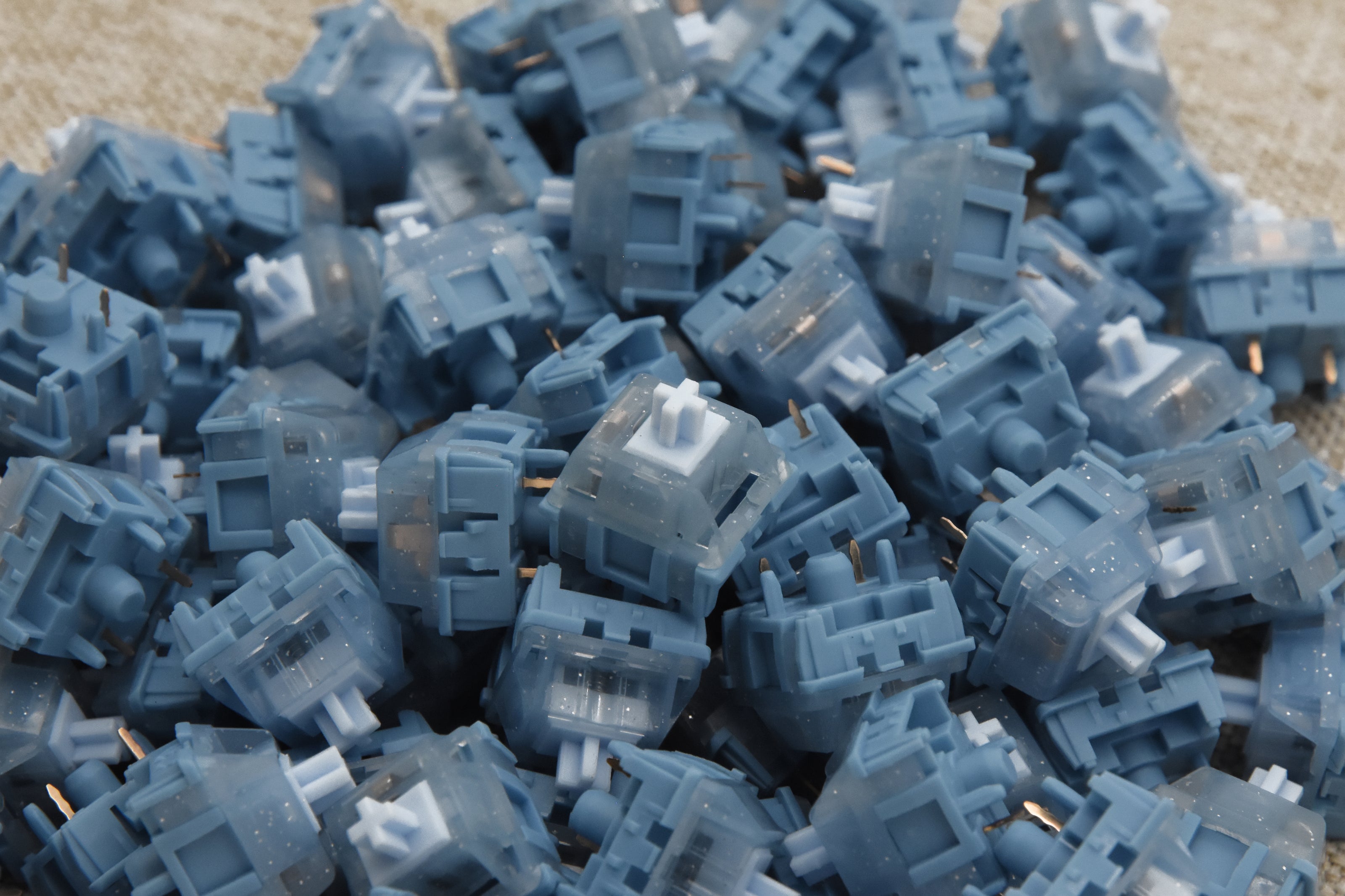 HMX BLUE TOPAZ LINEAR SWITCH FACTORY LUBED EDITION (10PCS) | HMX Switches