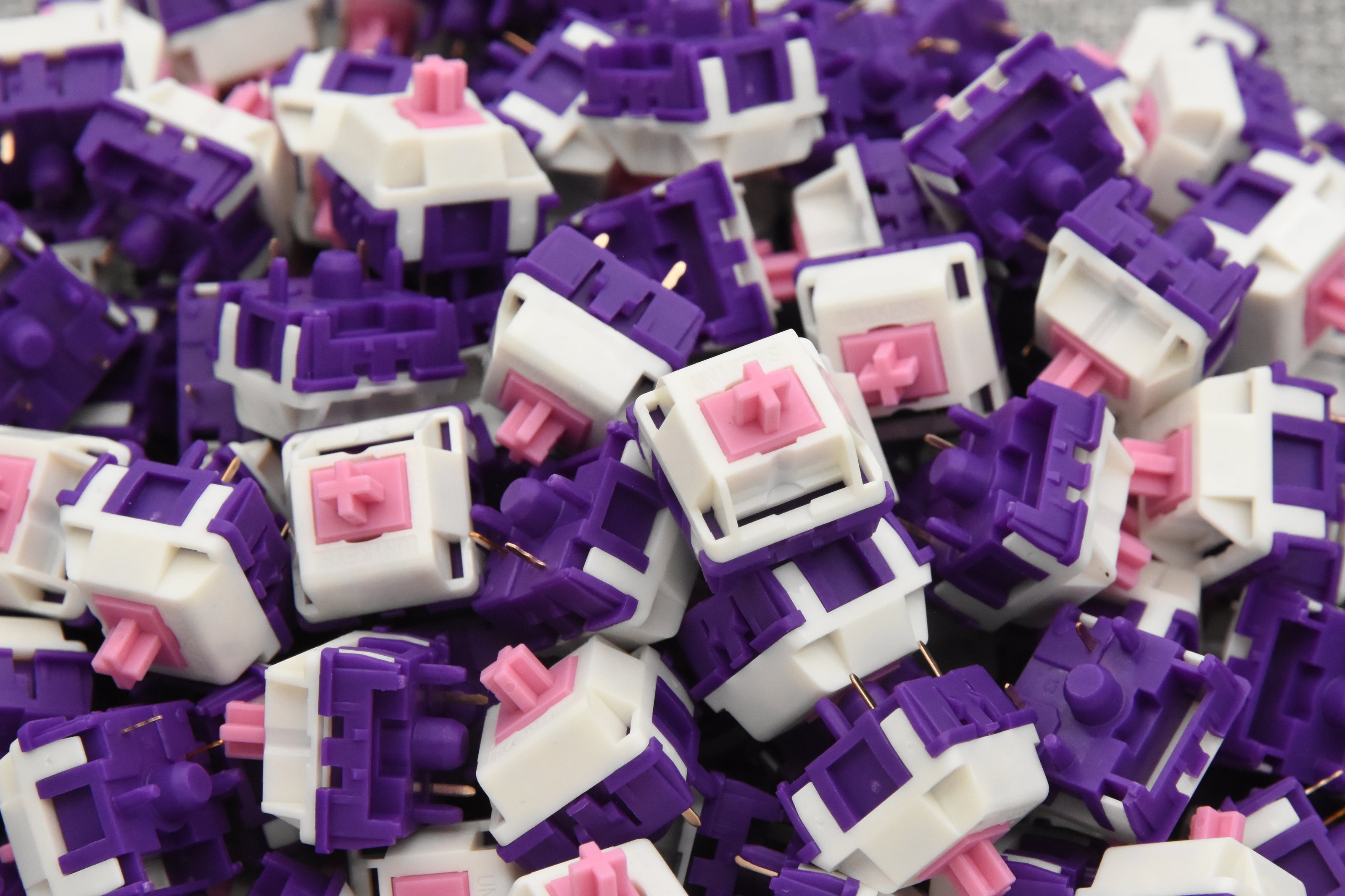 Unikeys x HMX Purple Dawn Linear Switches (10pcs): Factory Lubed for ...
