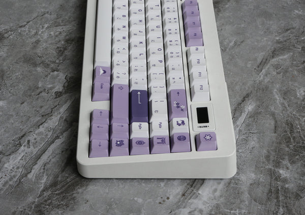 UNIKEYS WISTERIA LIGHT CHERRY PROFILE KEYCAP: Enhance Your Keyboard ...