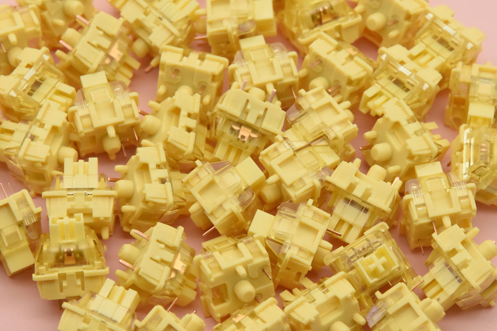 AKKO V3 Cream Yellow Pro Linear Switch Factory Lubed Edition (10pcs ...