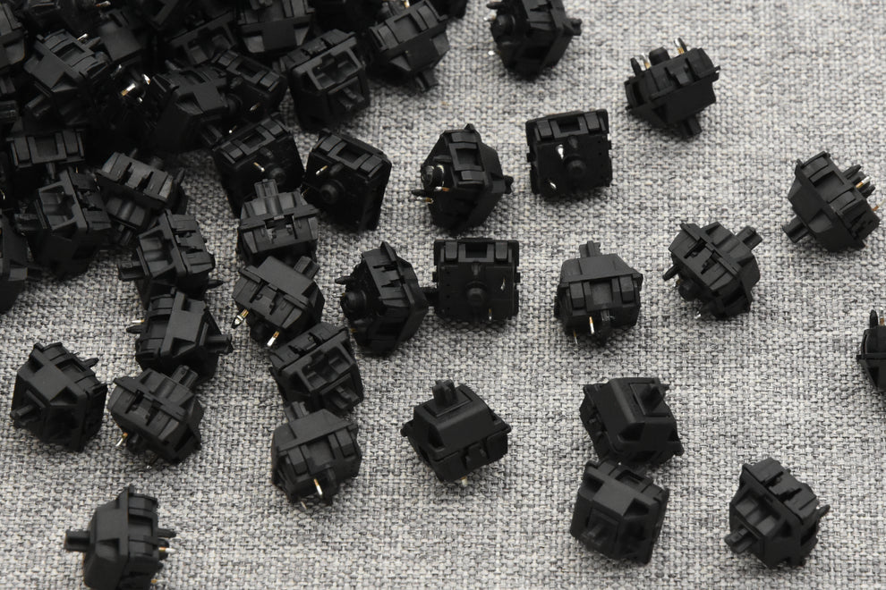 Pre-Retooled Vintage Cherry MX Black Switches (110pcs): Classic Feel ...