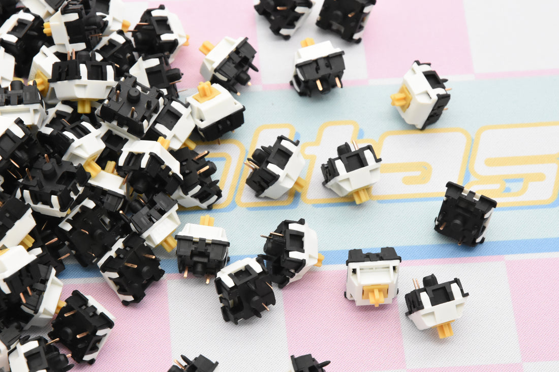 AKKO Penguin Silent Tactile Switches (10pcs) - Quiet and Responsive for ...