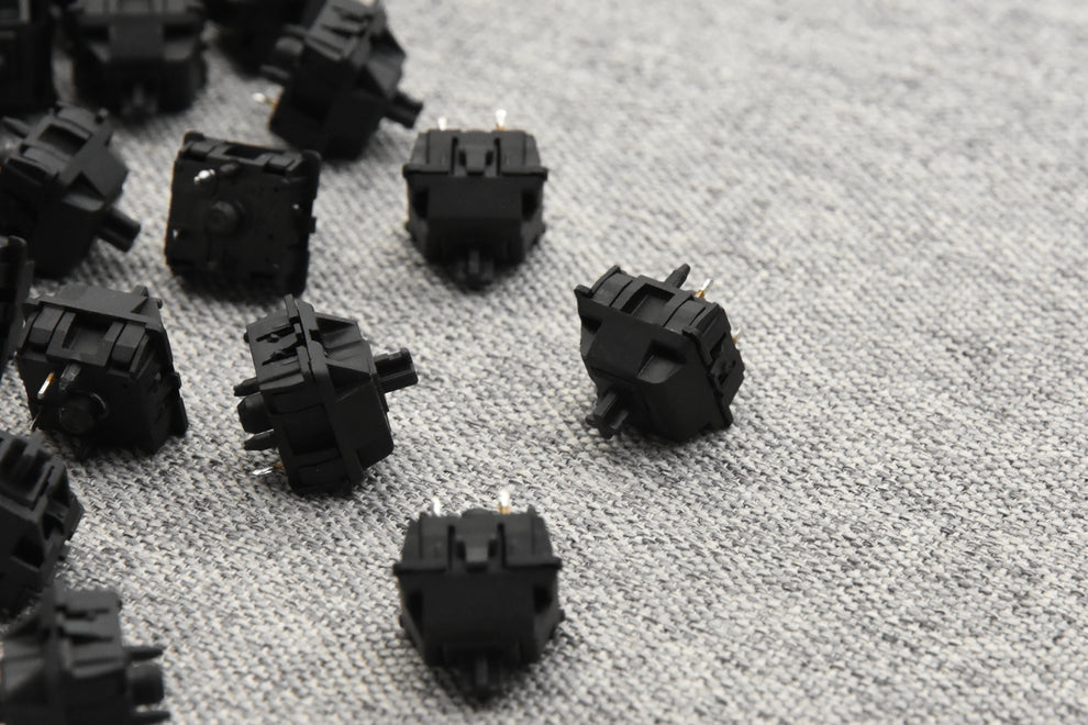 Pre-Retooled Vintage Cherry MX Black Switches (110pcs): Classic Feel ...