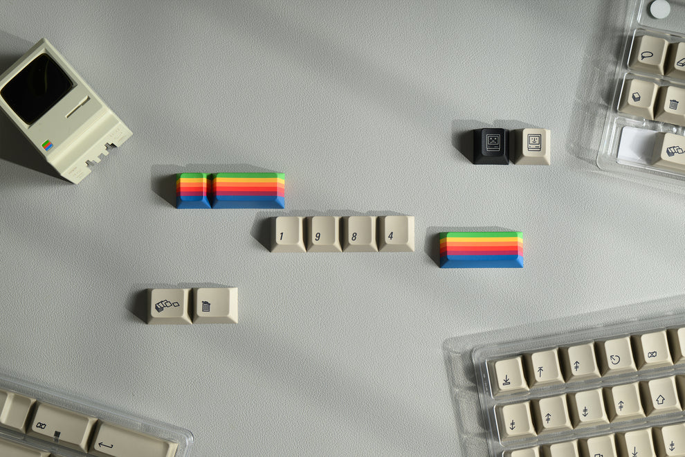 PBTfans 1984 PBT Dye-Sub Keycap Set R2 – UniKeys