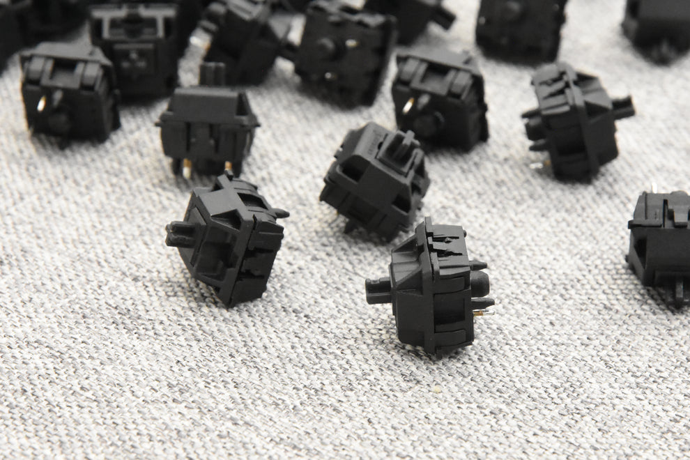Pre-Retooled Vintage Cherry MX Black Switches (110pcs): Classic Feel ...