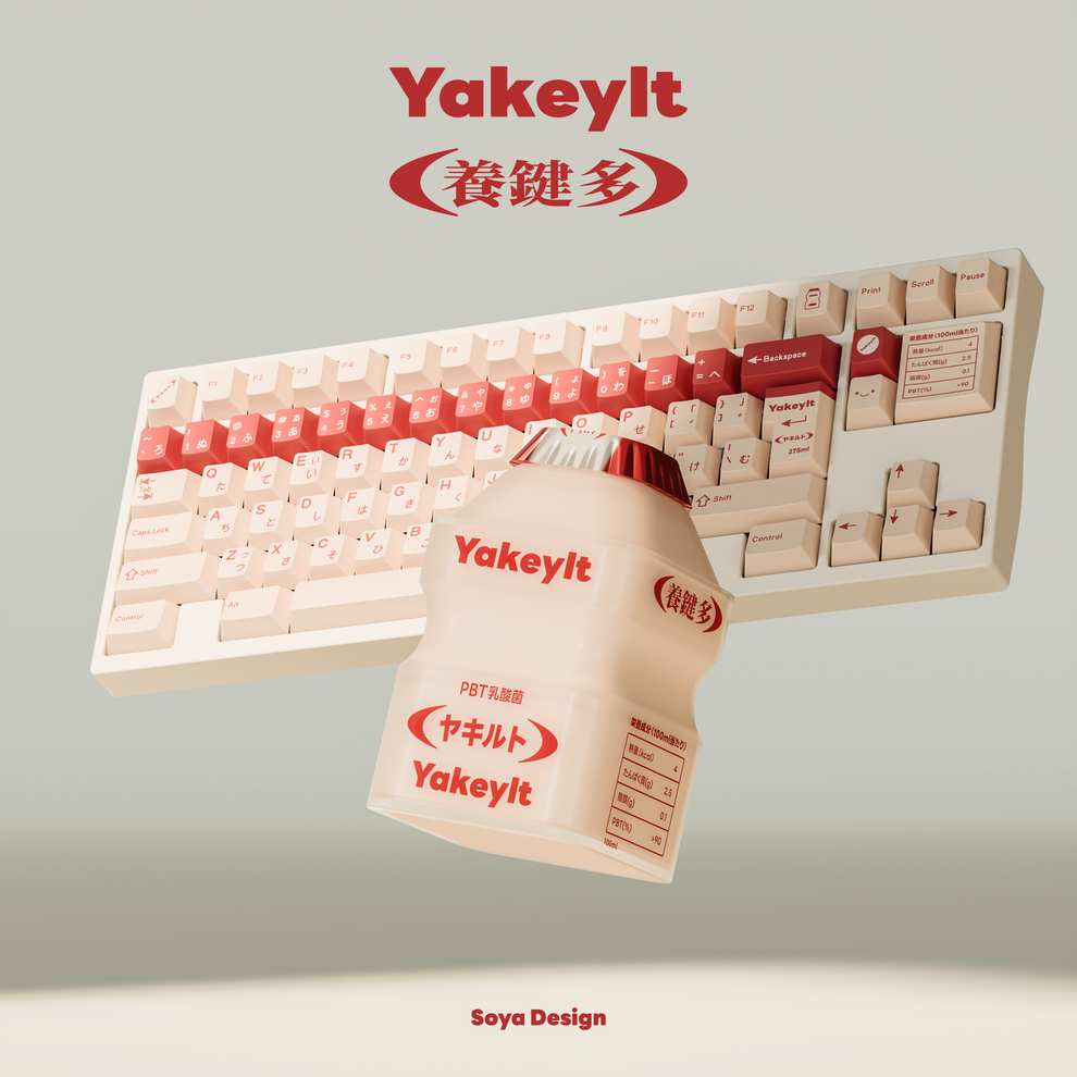 TUT YAKEYLT Cherry Profile Keycaps Set | Stylish & Comfortable Keycaps ...