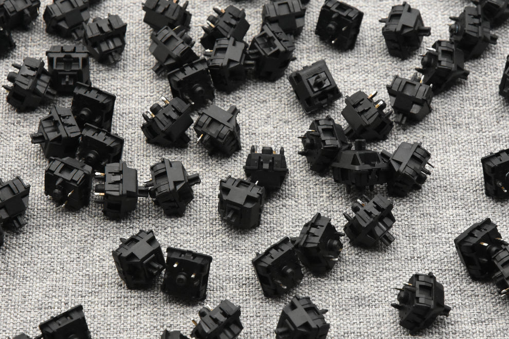 Pre-Retooled Vintage Cherry MX Black Switches (110pcs): Classic Feel ...