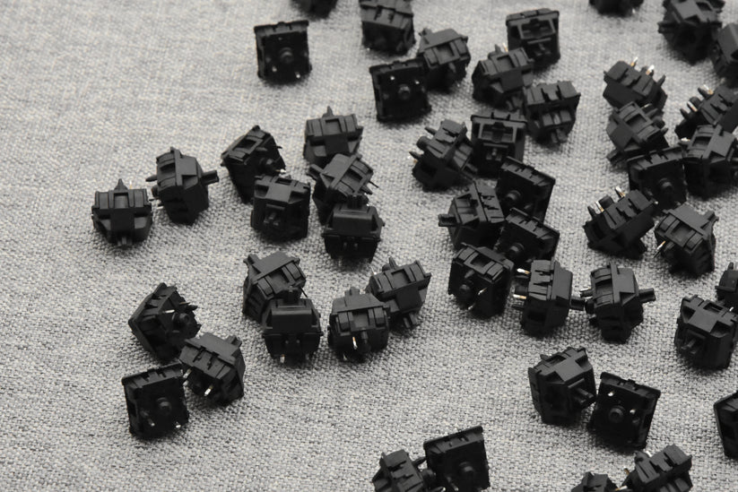 Pre-Retooled Vintage Cherry MX Black Switches (110pcs): Classic Feel ...