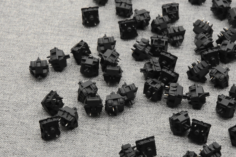Pre-Retooled Vintage Cherry MX Black Switches (110pcs): Classic Feel ...