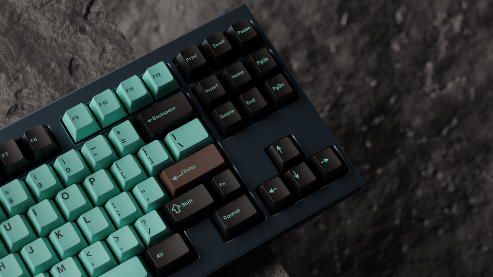 KEYKOBO VERDIGRIS ABS DOUBLE-SHOT KEYCAP SET: Elegant, Durable Keycaps ...