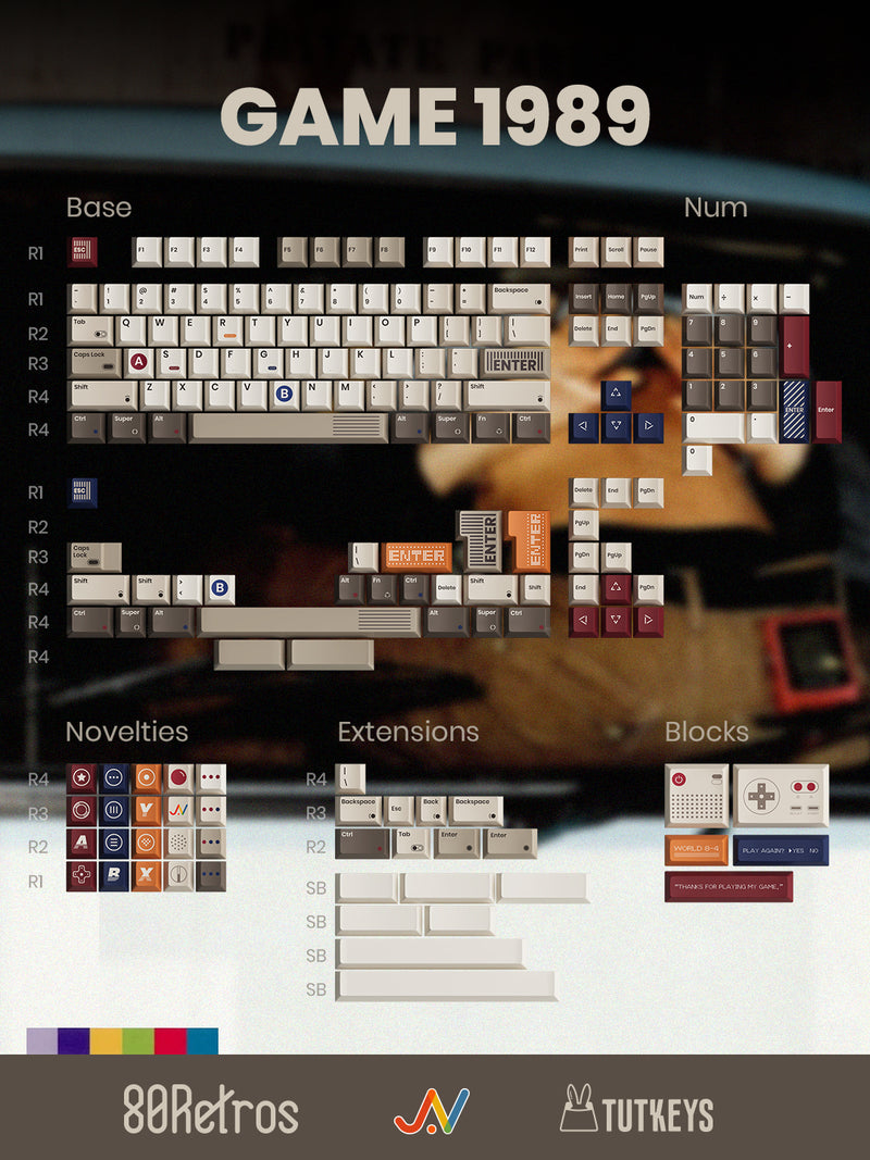 Premium TUT Keycaps – Custom Cherry Profile Sets for Every Enthusiast