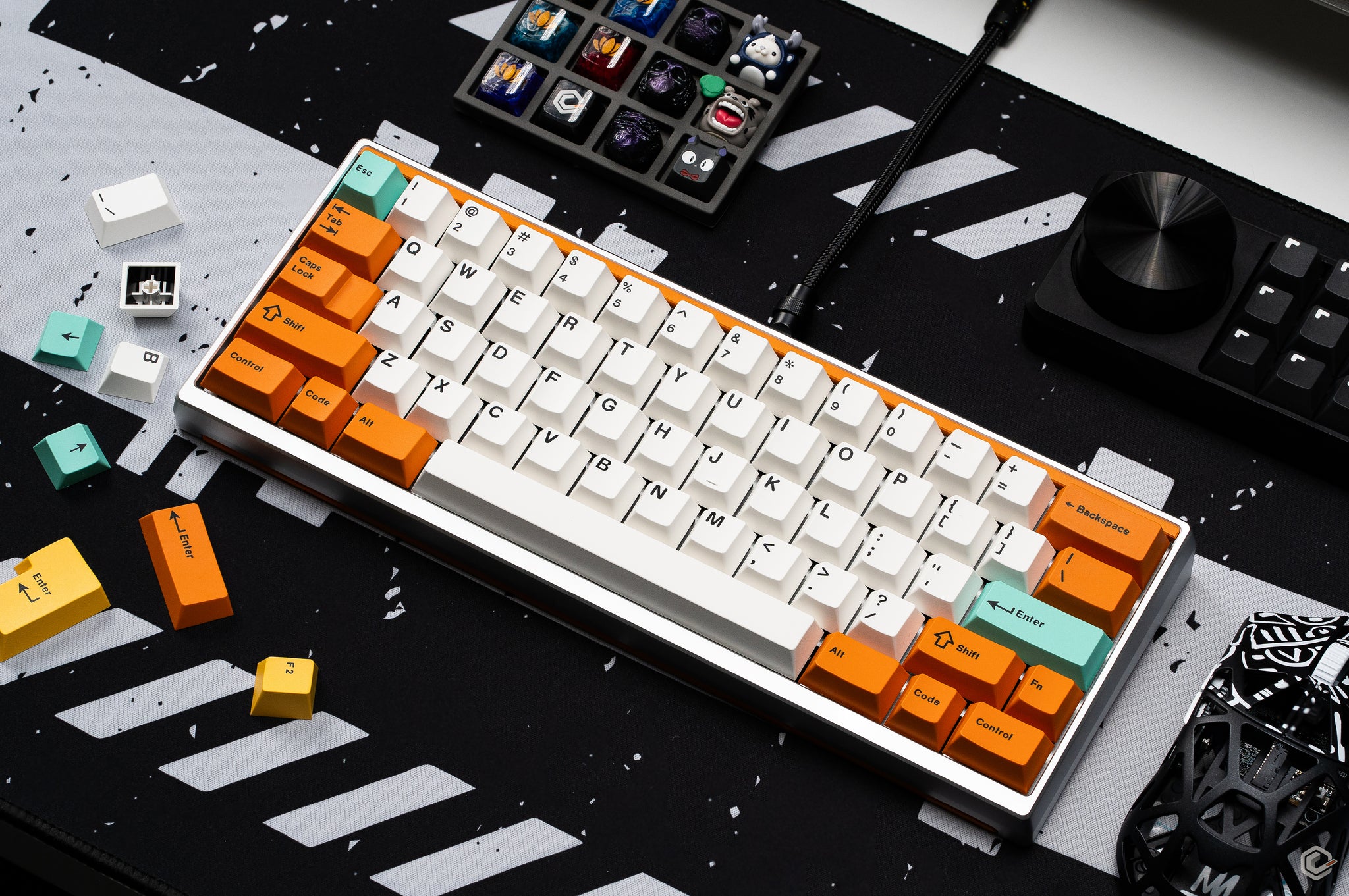 KEYKOBO Motel Keycap Set - Modern and Stylish Keycaps for Your ...