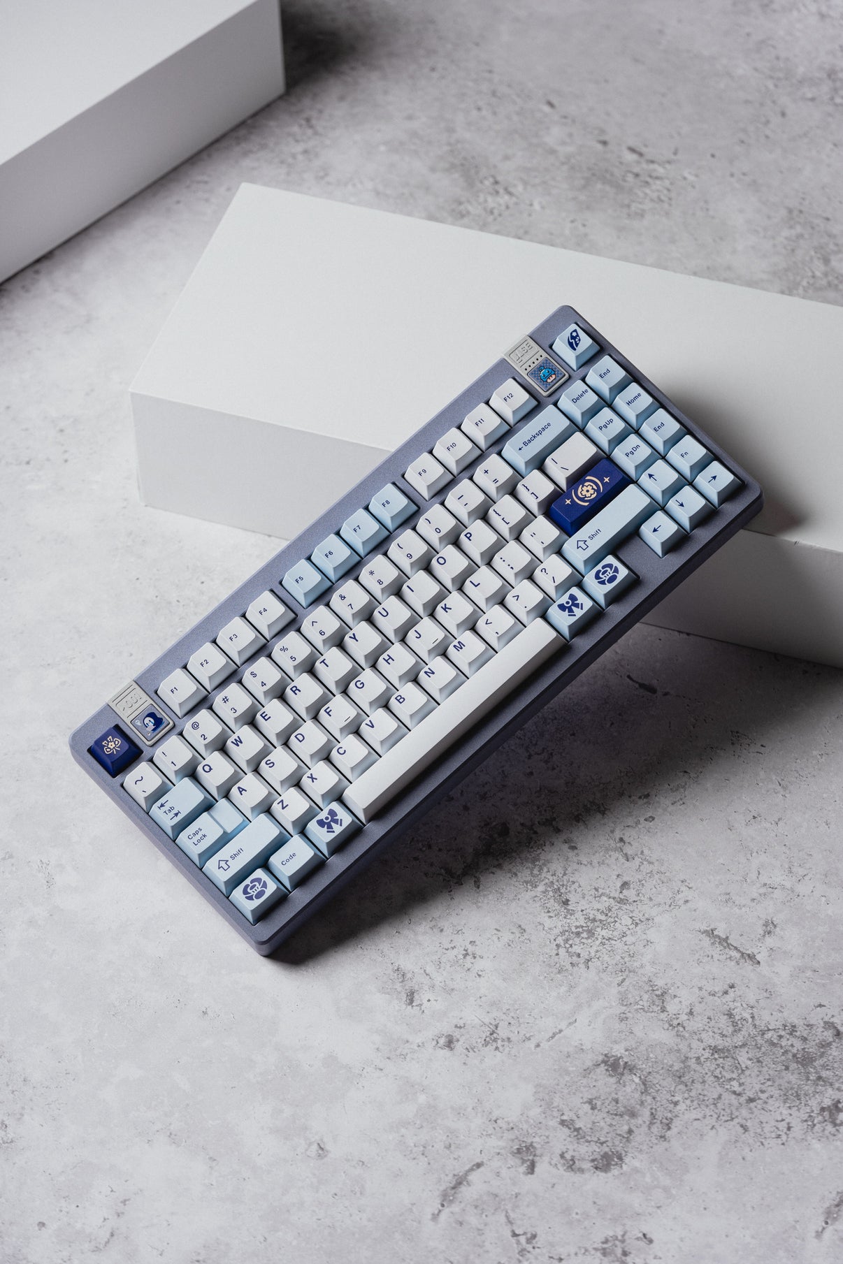 KEYKOBO Shirasagi ABS Double Shot Keycap Set - Elegant and Durable ...