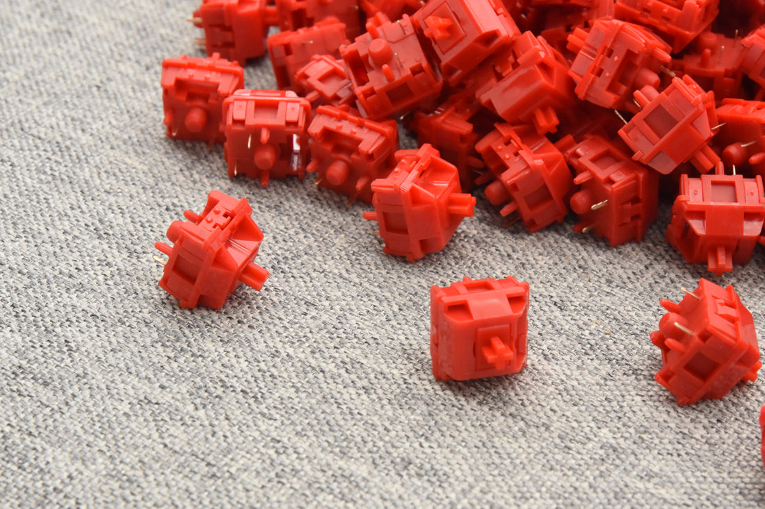 HMX TT RED LINEAR SWITCH FACTORY LUBED EDITION (10PCS) – UniKeys