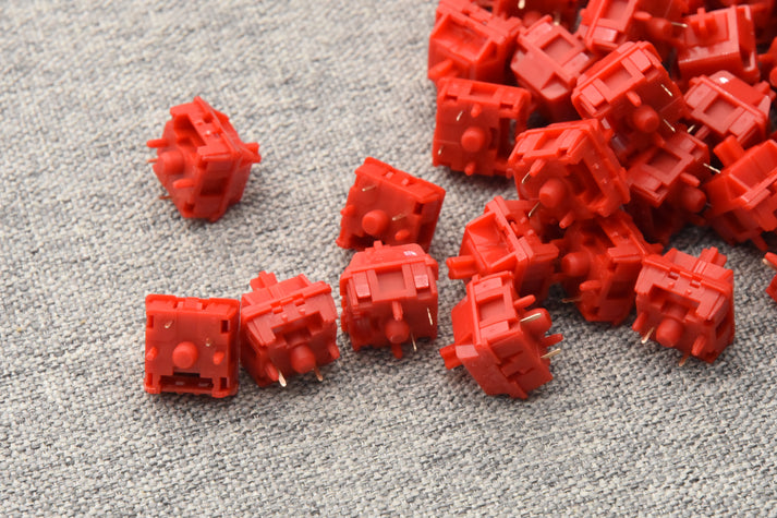 HMX TT Red Linear Switches – UniKeys