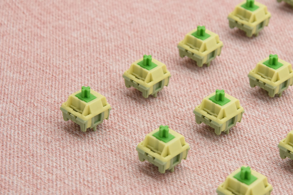 HMX SERENE GREEN LINEAR SWITCH FACTORY LUBED EDITION (10PCS) – UniKeys