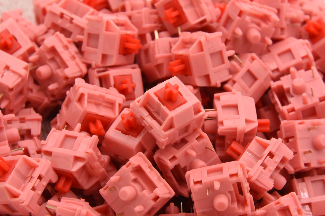 HMX Pink Pig Linear Switches – UniKeys
