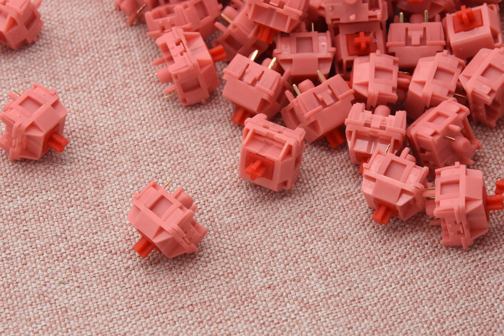 HMX Pink Pig Linear Switches – UniKeys
