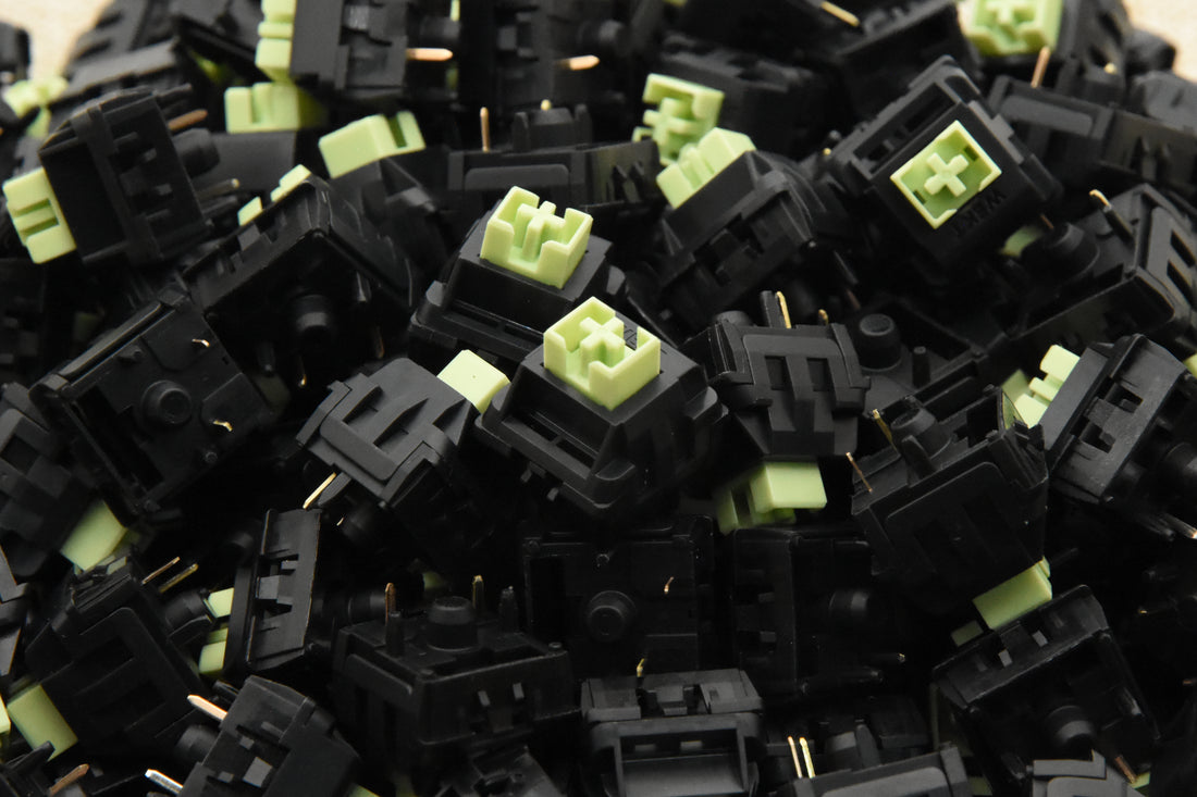 WEKT x CJXZ Green Mustard W Linear Switch – UniKeys