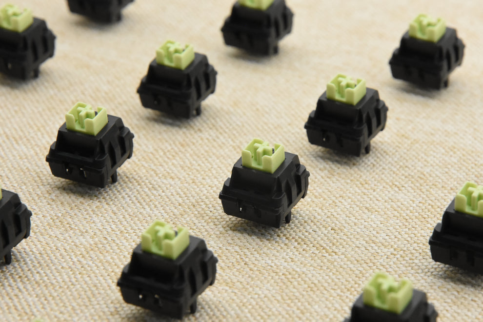 WEKT x CJXZ Green Mustard W Linear Switch – UniKeys