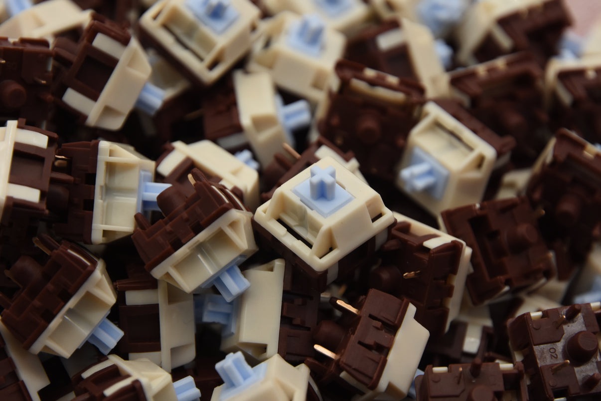 HMX CREAM LATTE LINEAR SWITCH FACTORY LUBED (10PCS) – UniKeys