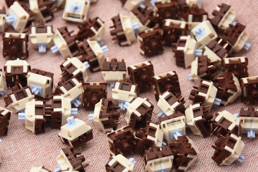 HMX CREAM LATTE LINEAR SWITCH FACTORY LUBED (10PCS) – UniKeys