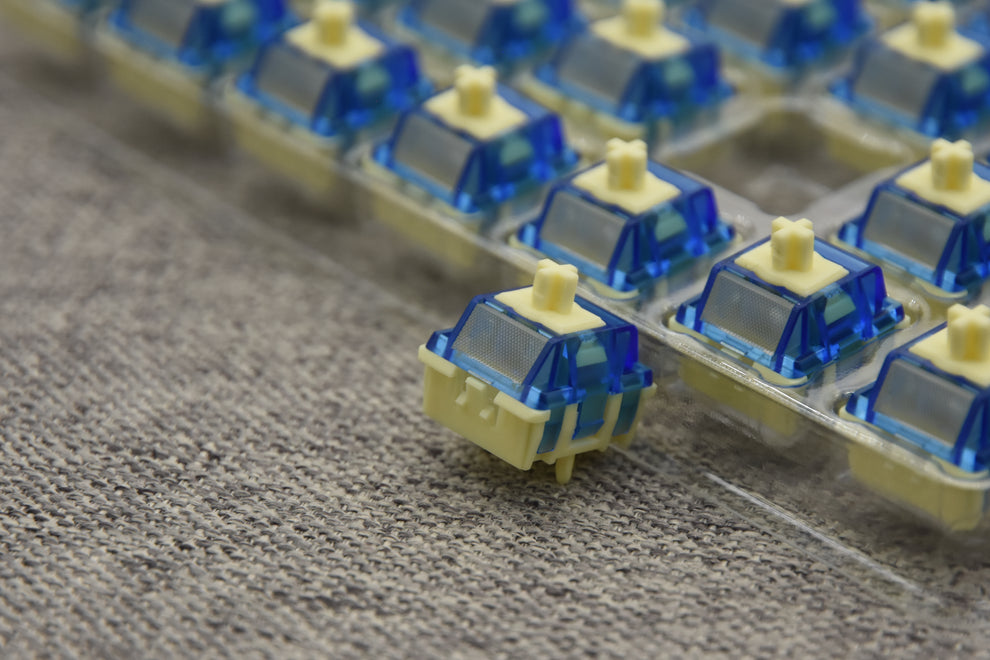 HMX CRYSTAL HE MAGNETIC GAMING SWITCH FACTORY LUBED (10PCS) – UniKeys