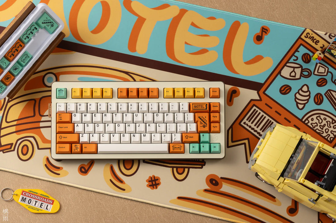 KEYKOBO Motel Keycap Set - Modern and Stylish Keycaps for Your ...