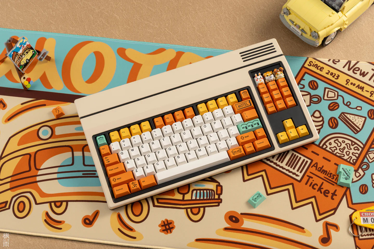 Transform Your Keyboard with KEYKOBO MOTEL KEYCAP SET: The Epitome of ...