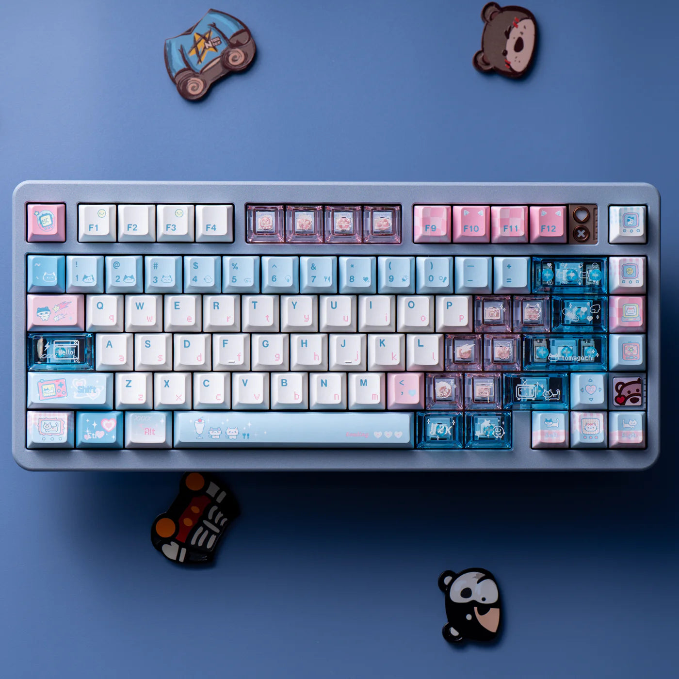 SOUL CAT ELECTRO MEOW PBT KEYCAP – UniKeys