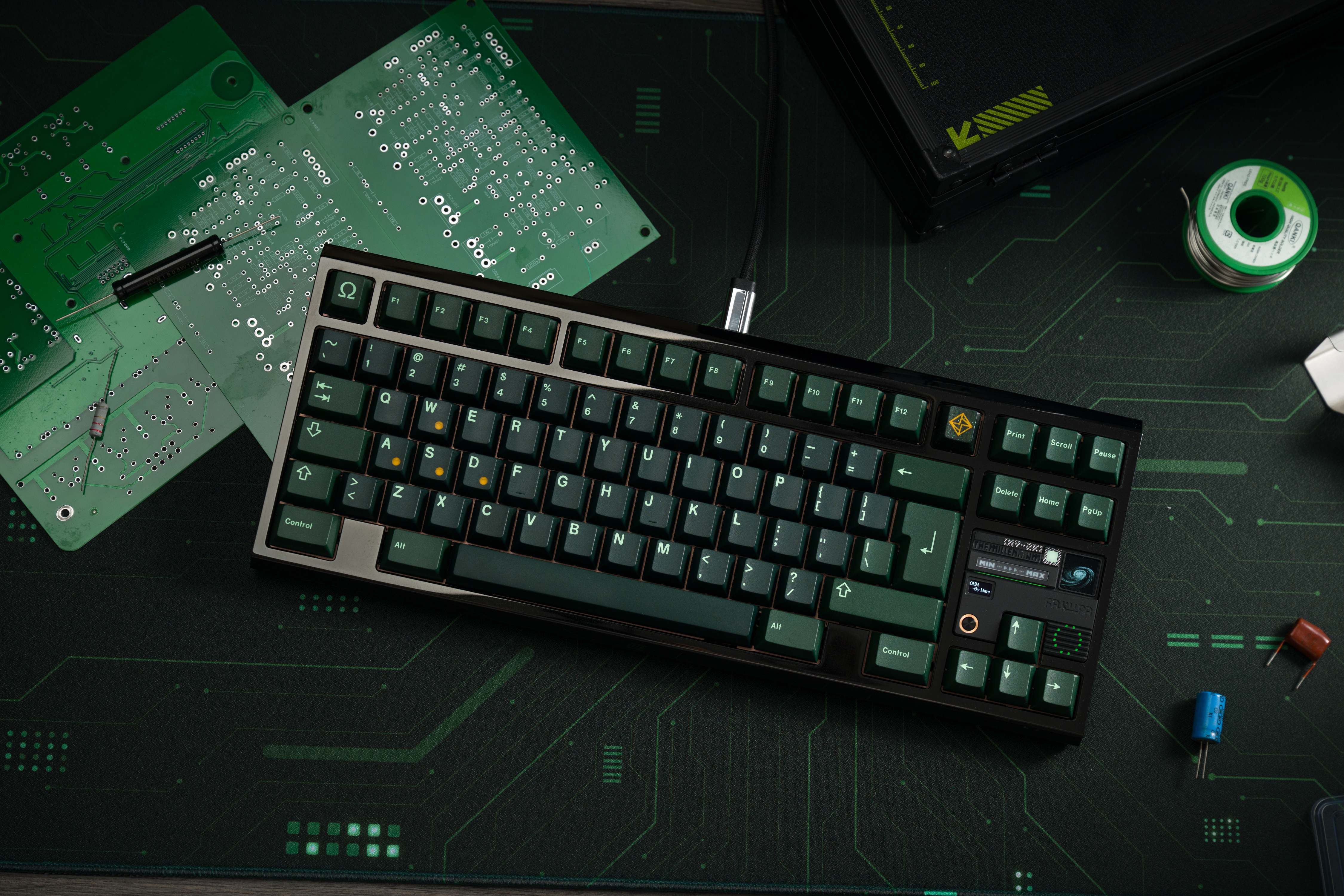 KEYKOBO OHM ABS TRIPLE-SHOT KEYCAP SET – UniKeys