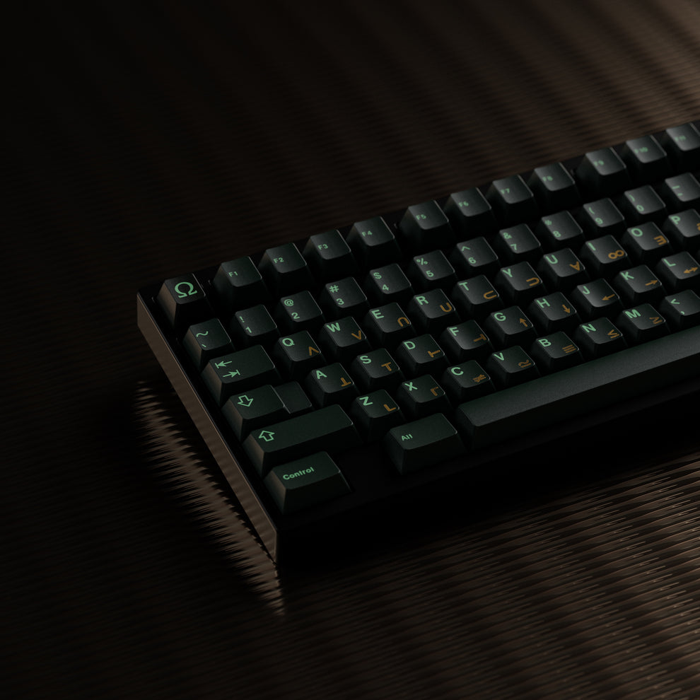 KEYKOBO OHM ABS TRIPLE-SHOT KEYCAP SET – UniKeys