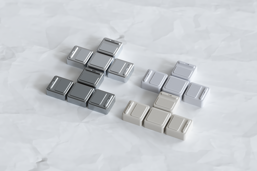 80 RETROS Metal Artisan Keycap - Unique, High-Quality Metal Keycap for ...