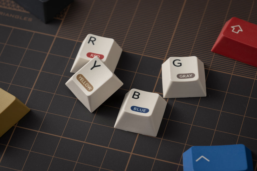 PBTfans Retro 100 Keycap Set: Customize Your Keyboard with Vintage ...