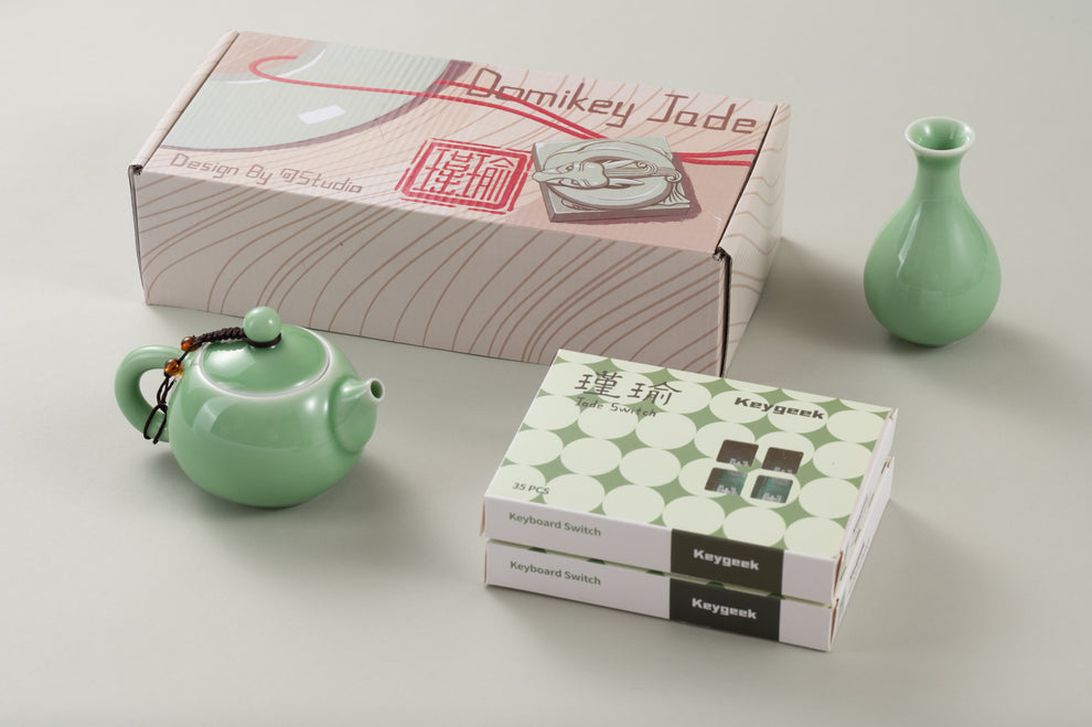 DMK Jade Keycaps: Premium Mechanical Keyboard Keycaps for Enhanced Typing Experience – UniKeys