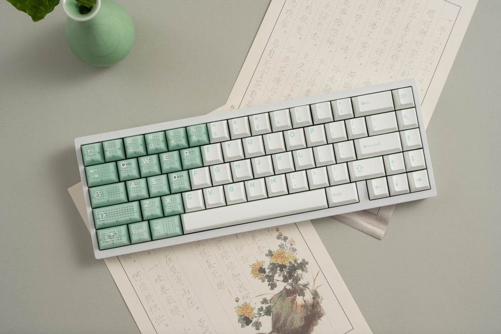 DMK Jade Keycaps: Premium Mechanical Keyboard Keycaps for Enhanced ...