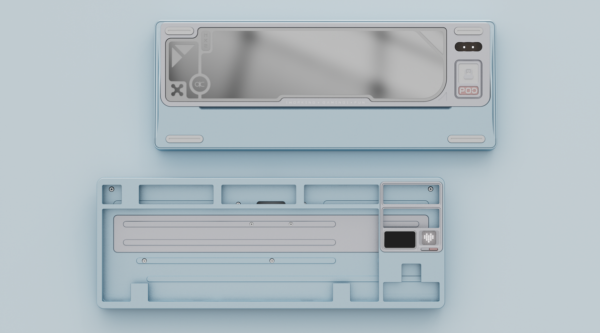 QWERTYKEYS QK80 MK2 Keyboard Kit: Compact and Customizable Mechanical ...