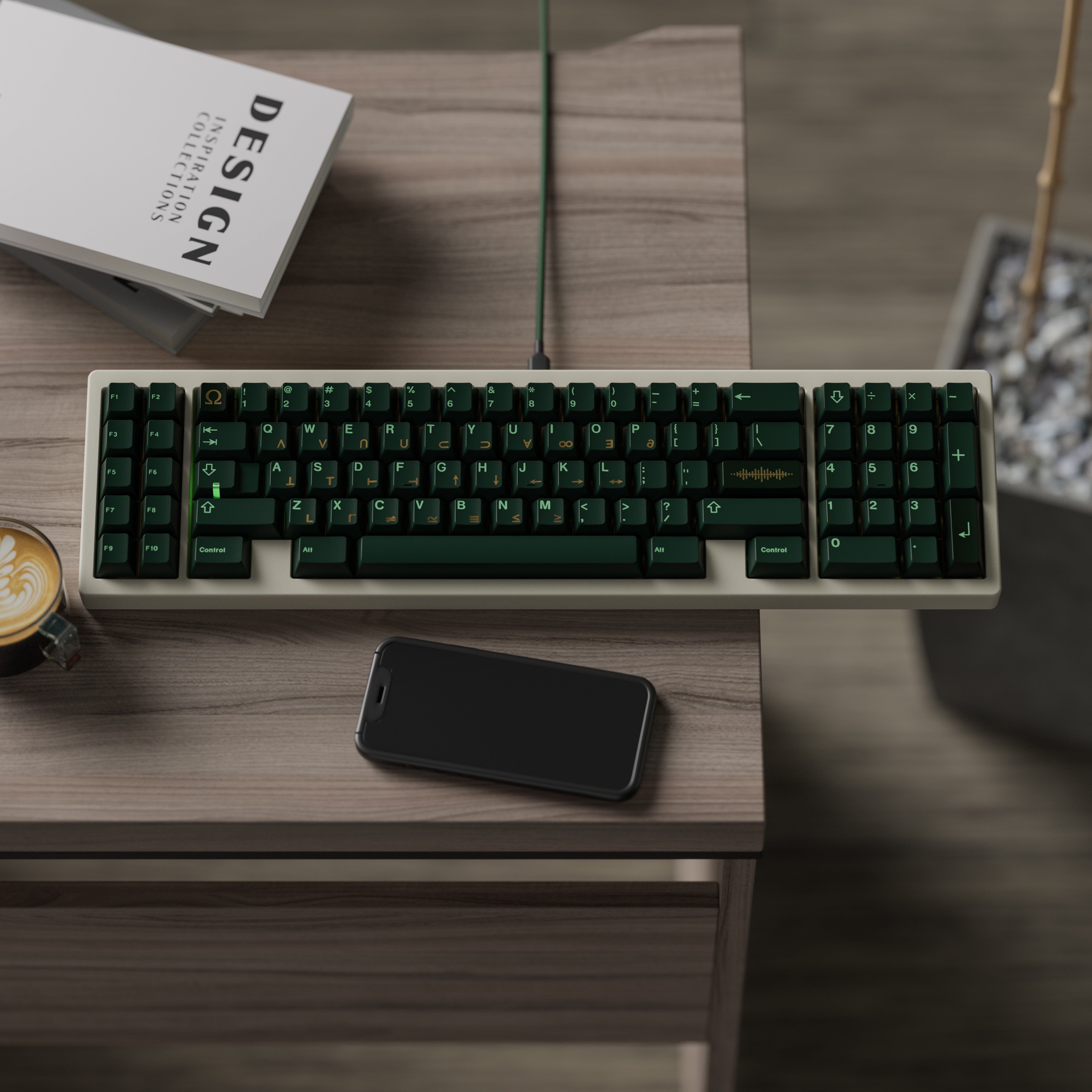 KEYKOBO OHM ABS TRIPLE-SHOT KEYCAP SET – UniKeys