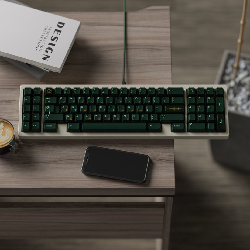 KEYKOBO OHM ABS TRIPLE-SHOT KEYCAP SET – UniKeys