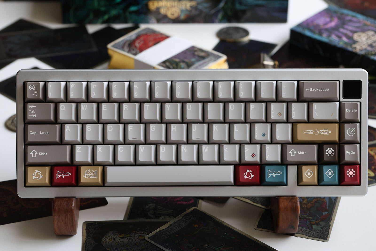 KEYKOBO MACHINIST KEYCAP SET | PBT Double Shot Keycaps for Mechanical ...