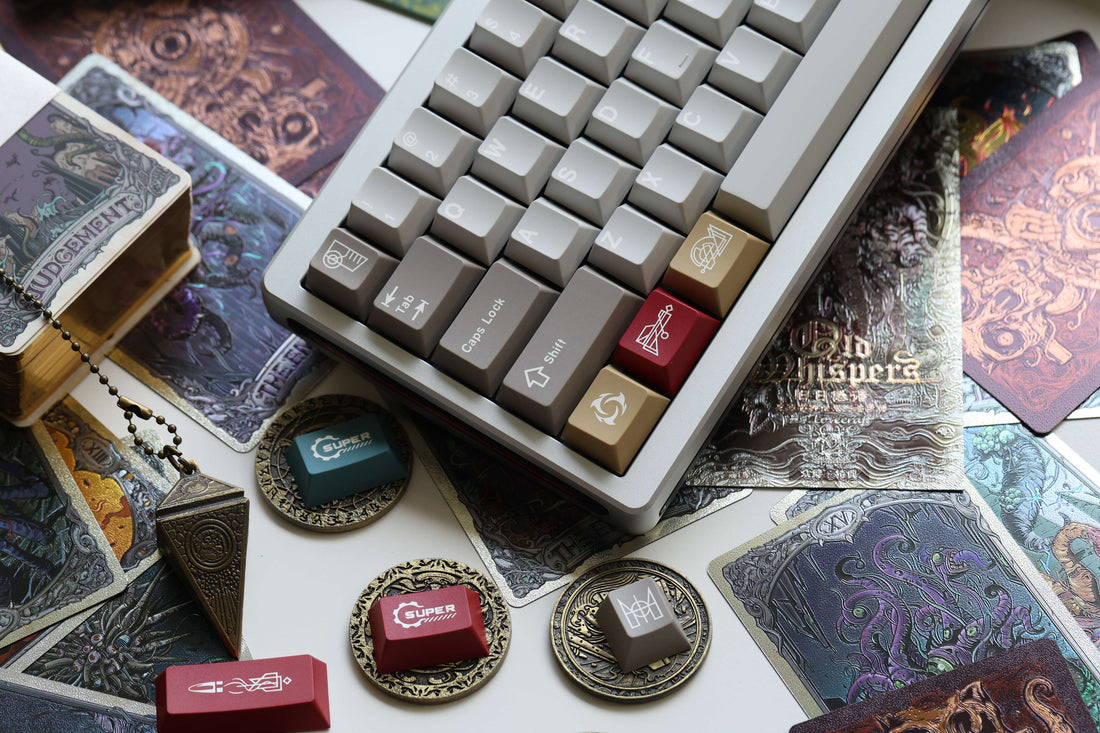 Keykobo Machinist Keycap Set | Industrial Elegance for Your Keyboard ...