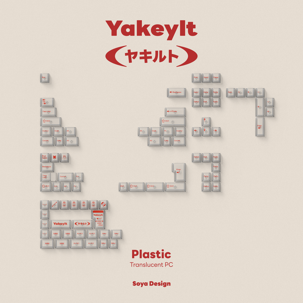 TUT YAKEYLT Cherry Profile Keycaps Set | Stylish & Comfortable Keycaps ...