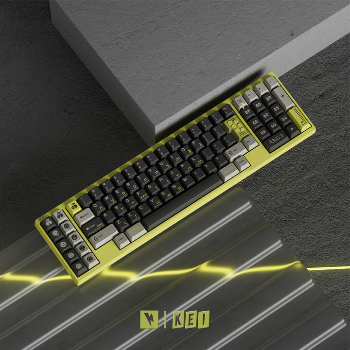 KeyKoBo Keycaps (KKB) – Premium ABS Double Shot Mechanical Keyboard ...