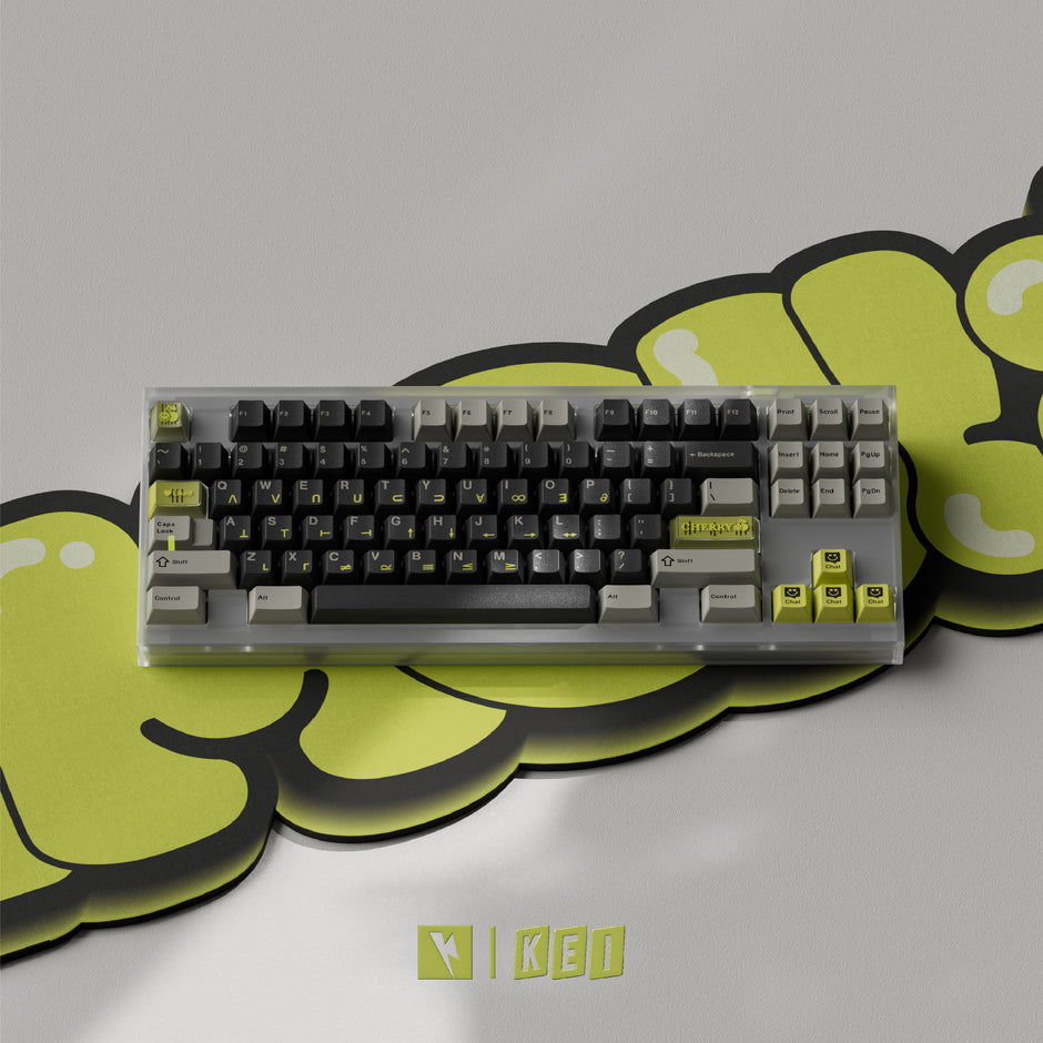 KeyKoBo Keycaps (KKB) – Premium ABS Double Shot Mechanical Keyboard ...