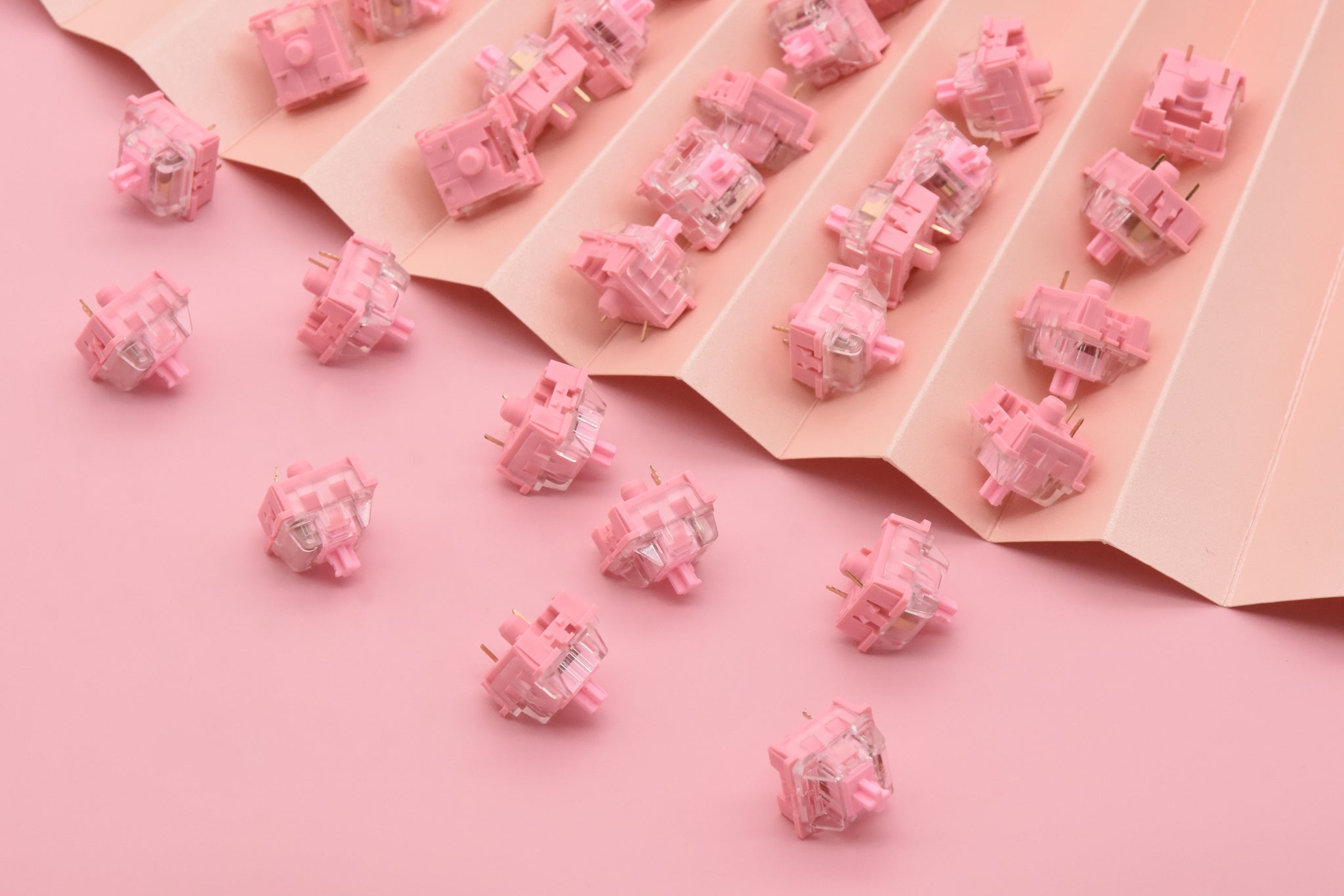 KTT Rose Linear Switch Factory Lubed Edition (10pcs) - Smooth, Delicate ...