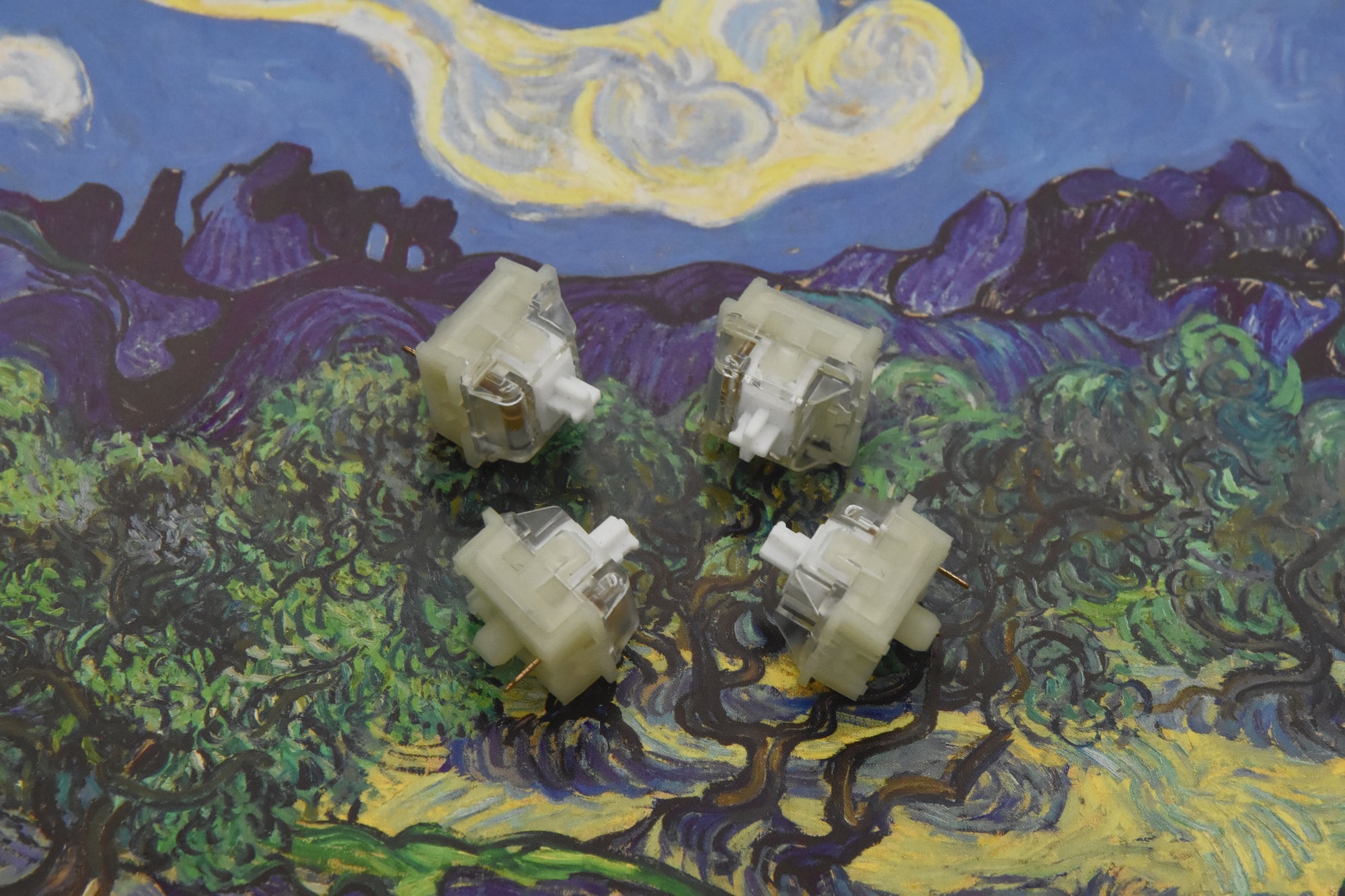 KTT Kang White V3 Linear Switch Factory Lubed Edition (10pcs) - Premium ...
