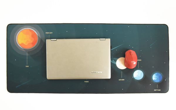 FBB Solar System Deskmat: Celestial Design for Space Enthusiasts and ...